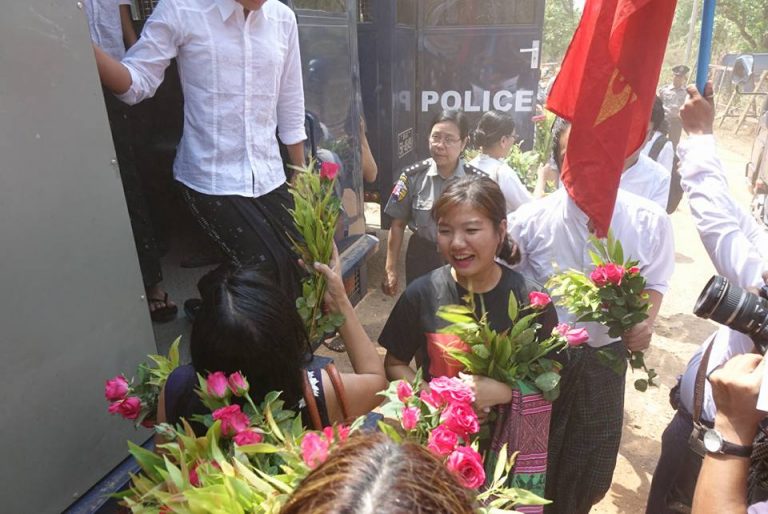 Prisoners freed across Burma